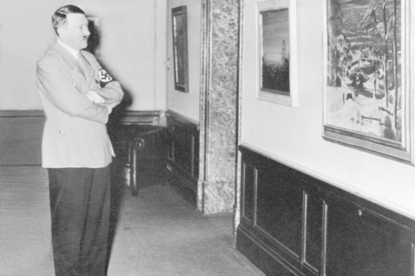 A.Hitleris save laikė genialiu menininku