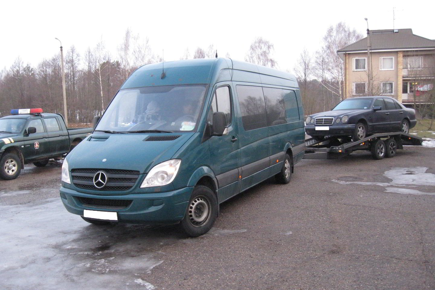 Į Lietuvą gabentas Anglijoje vogto automobilio variklis