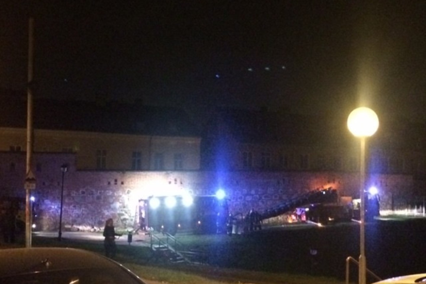 Vilniuje liepsnojo gyvenamasis namas