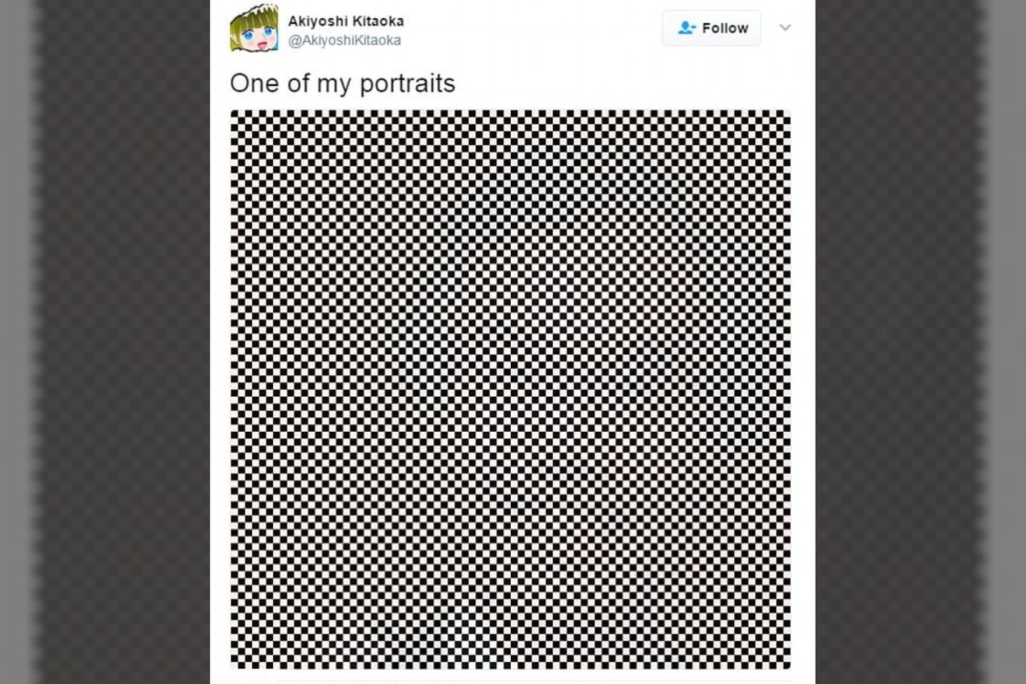 Daugiau nei langeliai: ar matote paslėptą veidą?