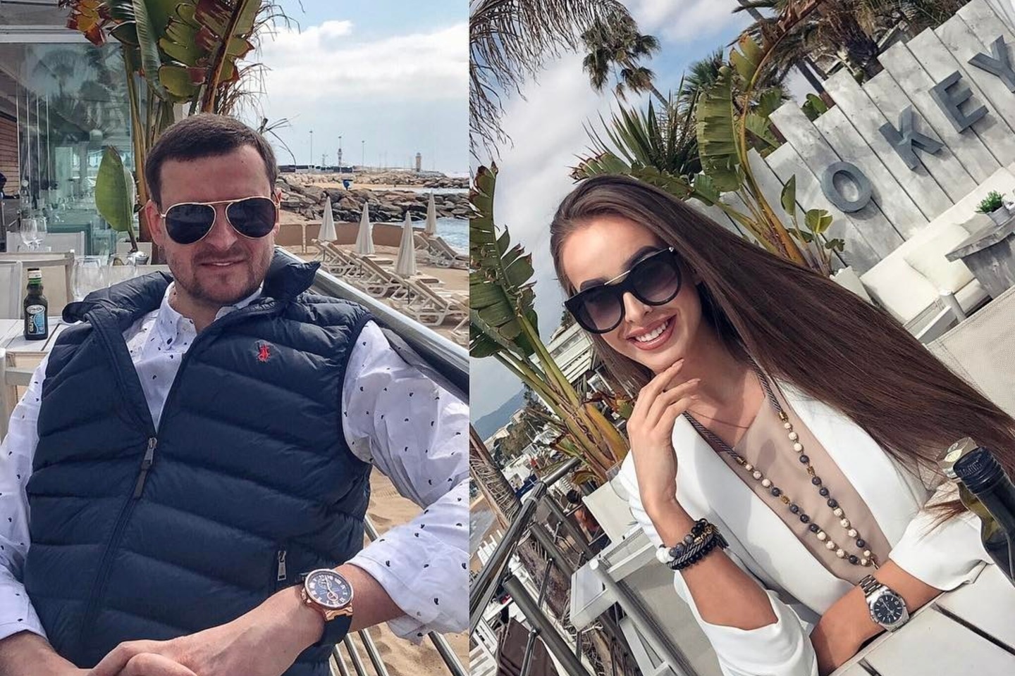 Danielius Bunkus su sužadėtine Viktorija Siegel leidosi į užburiančią ...