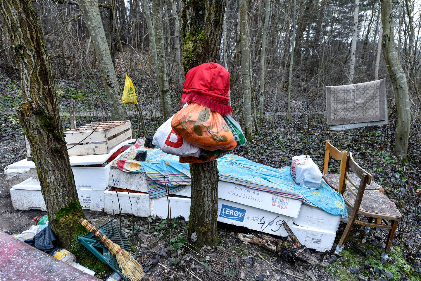 Dar vienu saugumiečių rūpesčiu tapo benamiai