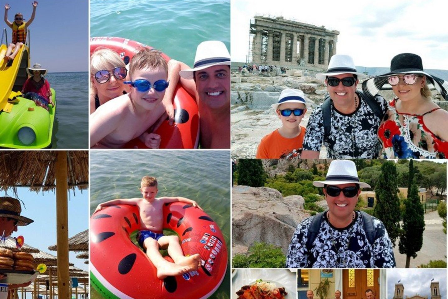 Estrados princas Rytis Cicinas su šeima pasinėrė į pavydėtinas atostogas