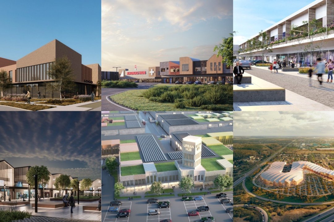 Urban Hub near Kaunas: six architectural concepts