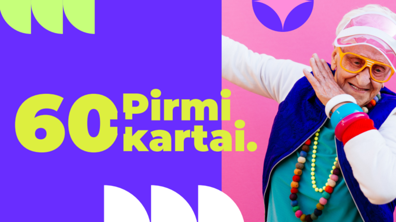 „Pirmi kartai. 60+“ 2022-10-01