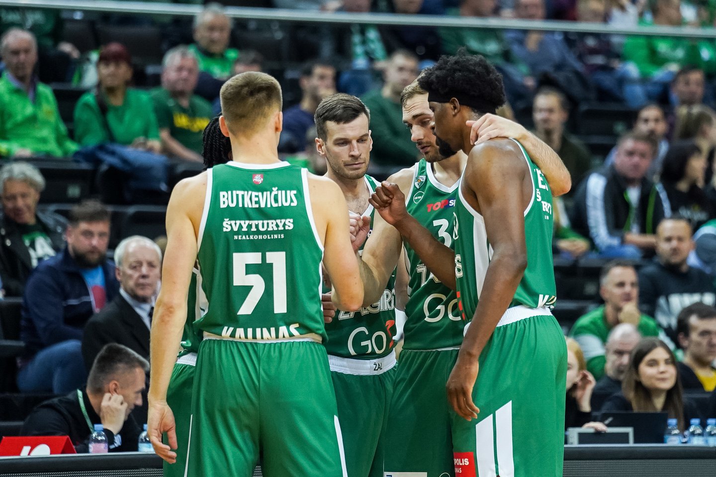 „Žalgiris“ turėjo prakaituoti, kad įveiktų „Gargždų“ pasipriešinimą