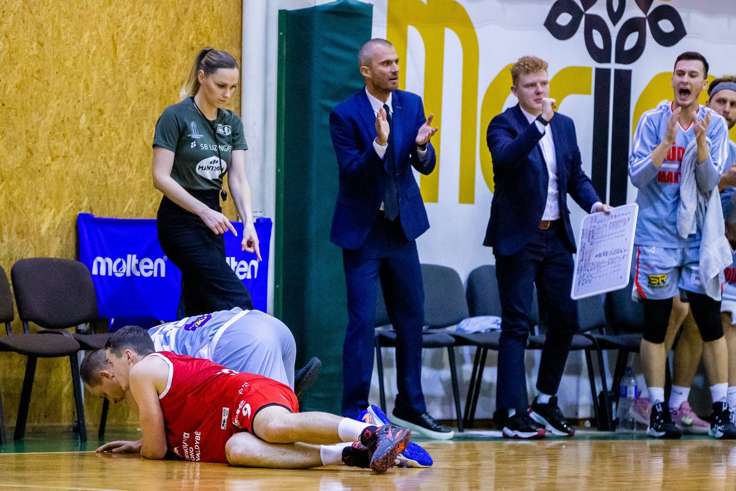 Jauniausiu tapsiantis lygos treneris M. Ūsas: „Tai neeilinė galimybė“