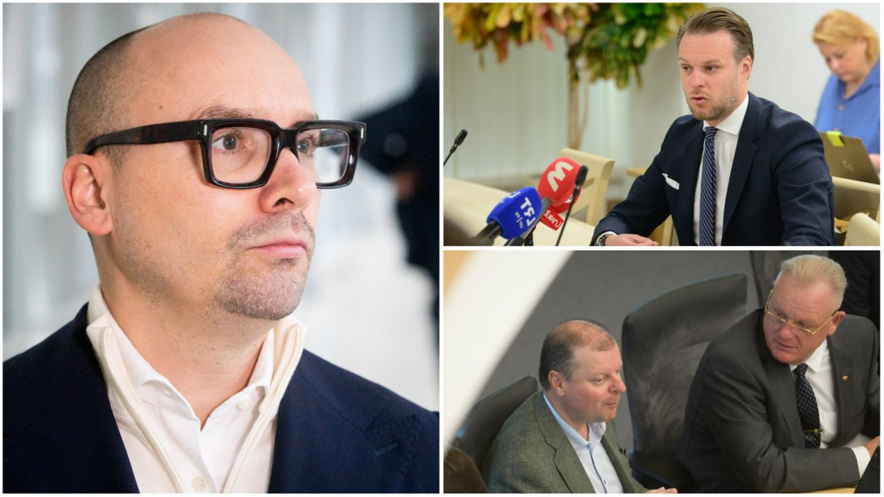 M. Maldeikis įžvelgia suktybę: įtaria, kad rengdami G. Landsbergiui ...
