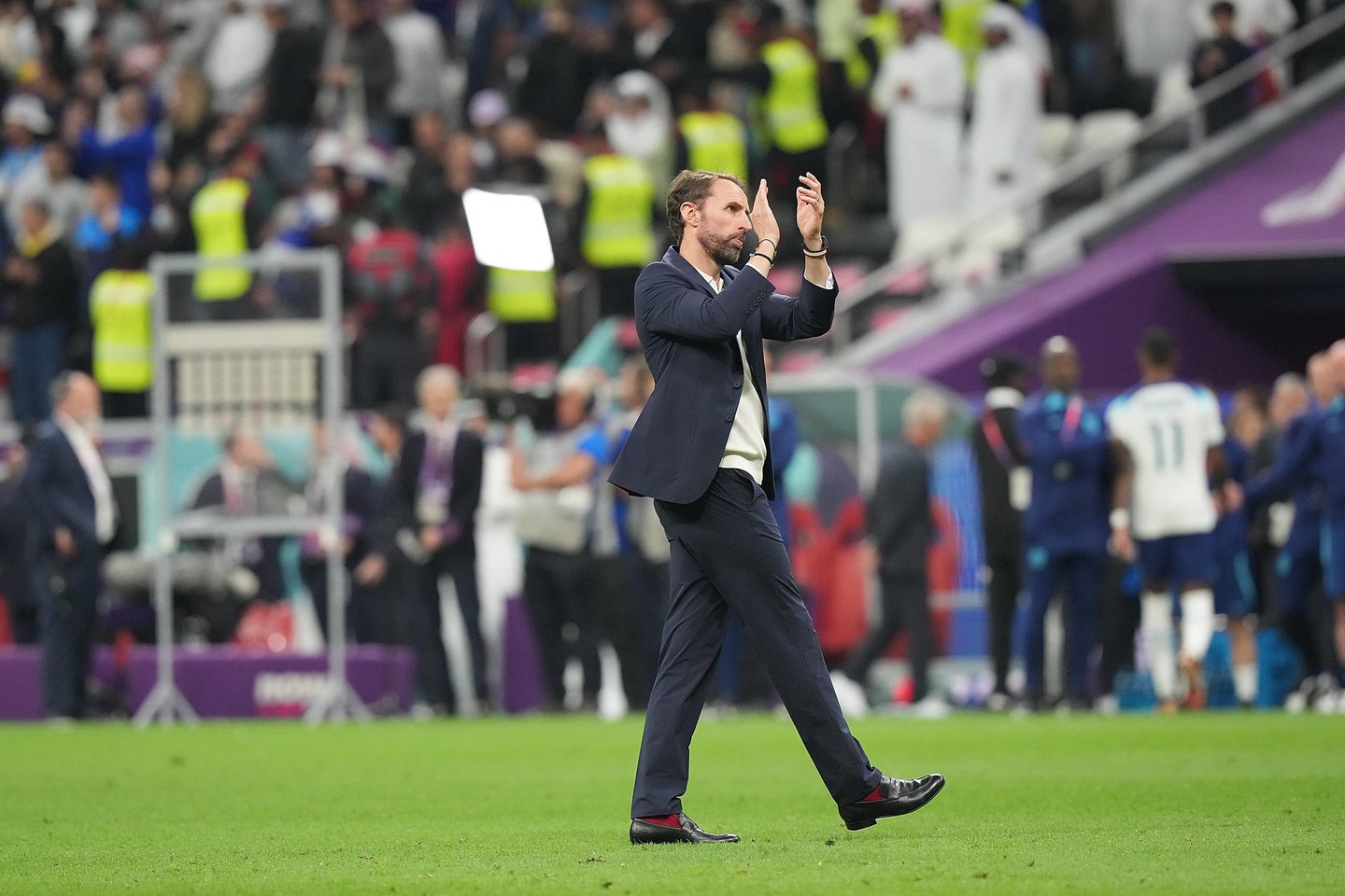 Anglijos futbolininkai mūru stojo už rinktinės trenerį G. Southgate'ą ...