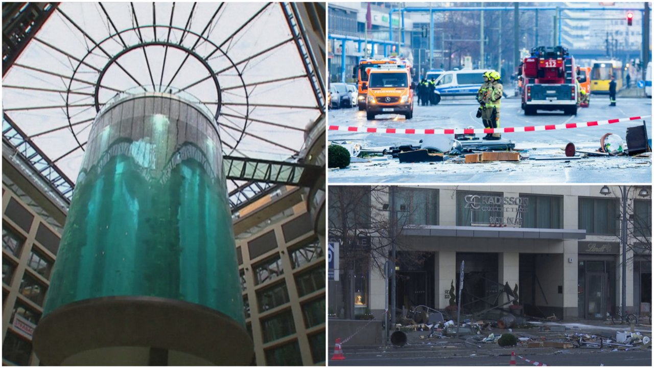 Berlyne sprogo didžiausias pasaulyje akvariumas: pateikė galimą ...