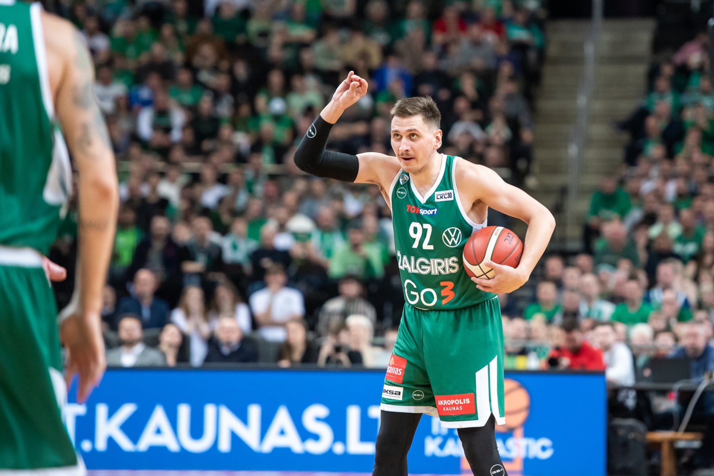 „Žalgirio“ ir „Ryto“ rungtynėse apsilankė D. Sirvydis: aiškėja kita ...