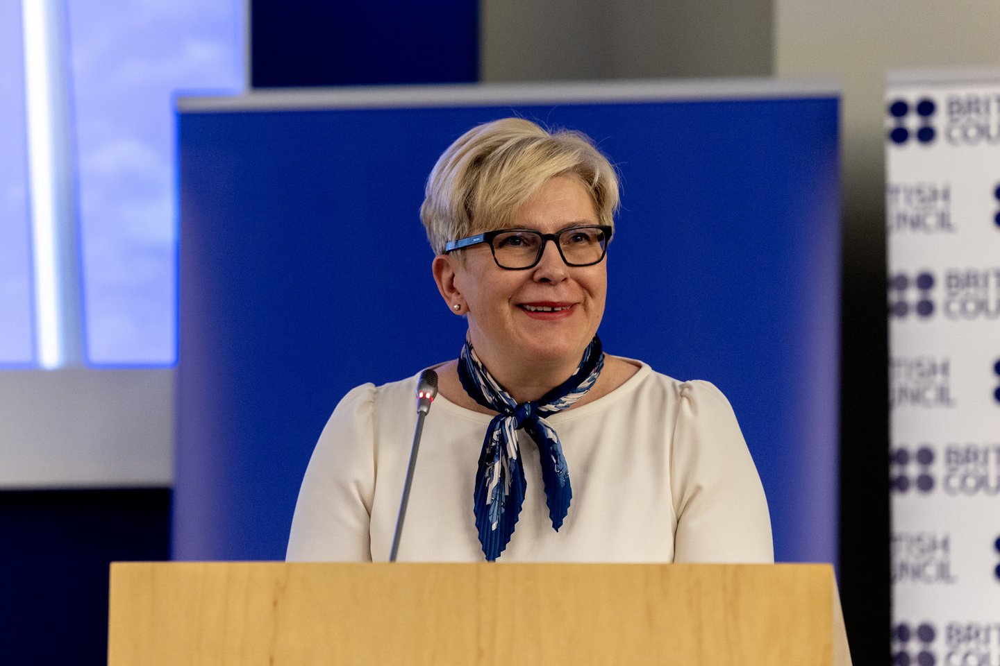 I. Šimonytė NATO viršūnių susitikimo simuliacijoje: demokratijos ...