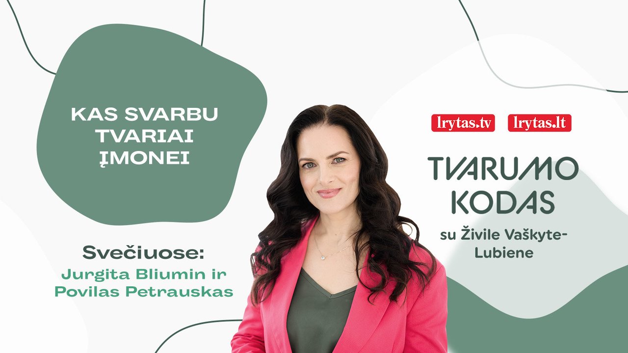 Finansų ekspertas atsakė, ką daryti, kad gražiai skambantys tvarumo ...
