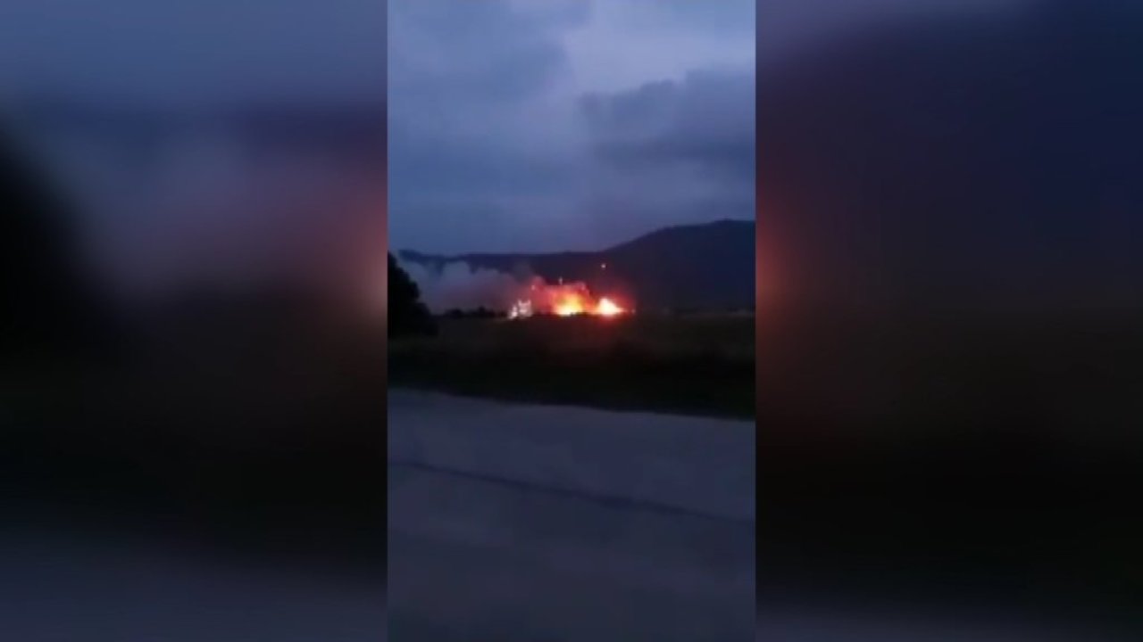 Krymo poligono lauke kilo gaisras: Maskvos primesta valdžia ketina ...