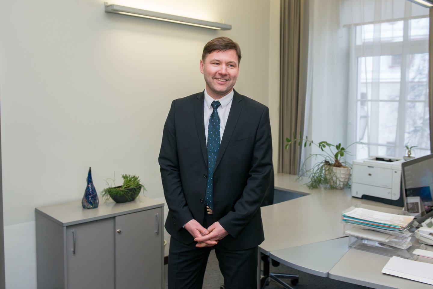 A. Navickas po susitikimo su G. Jakštu: mokytojai neatšaukia įspėjamojo ...