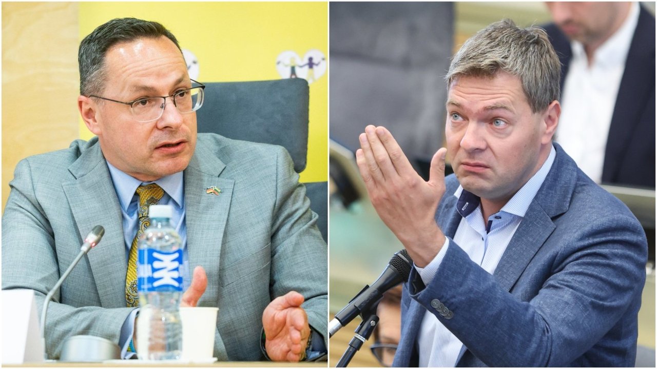 Ž. Pavilionio ir A. Mazuronio sankirta: apsikeitė kaltinimais dėl ...