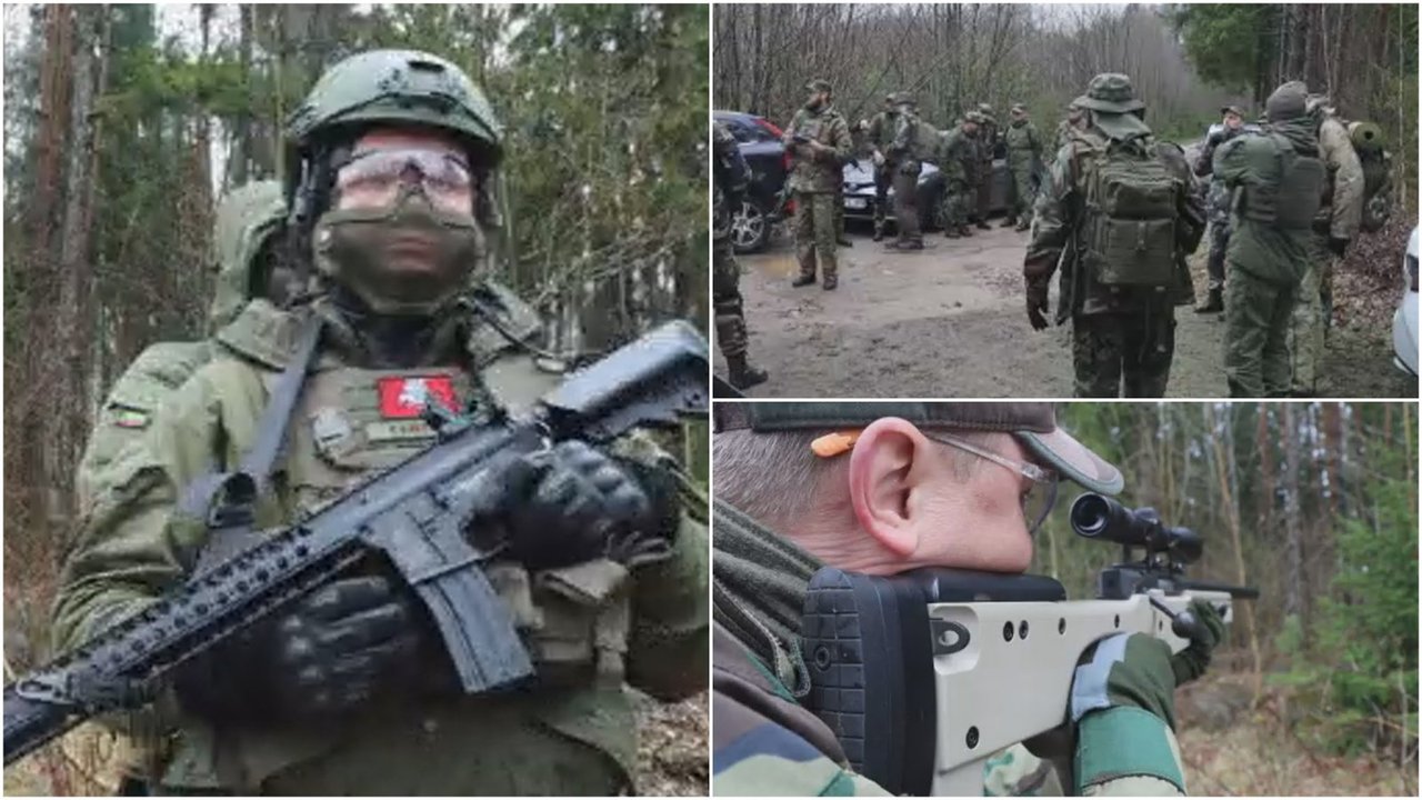 Pamatykite, kaip vyksta šaulių karinis pasirengimas: akcentuojama ...