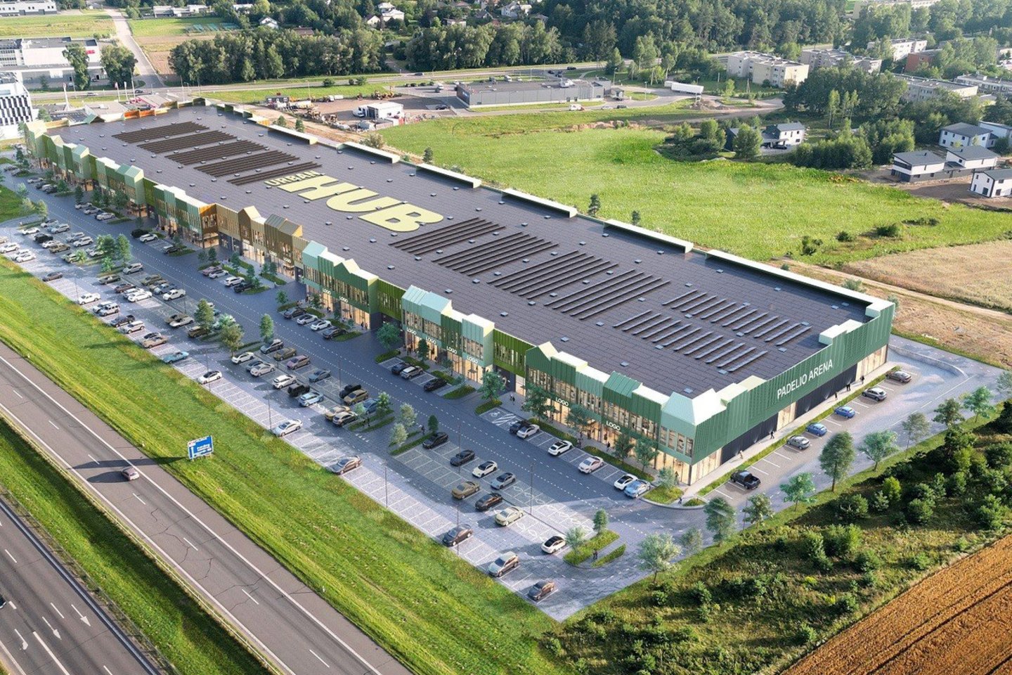 The first indoor padel arena in the Vilnius district will be located in ...