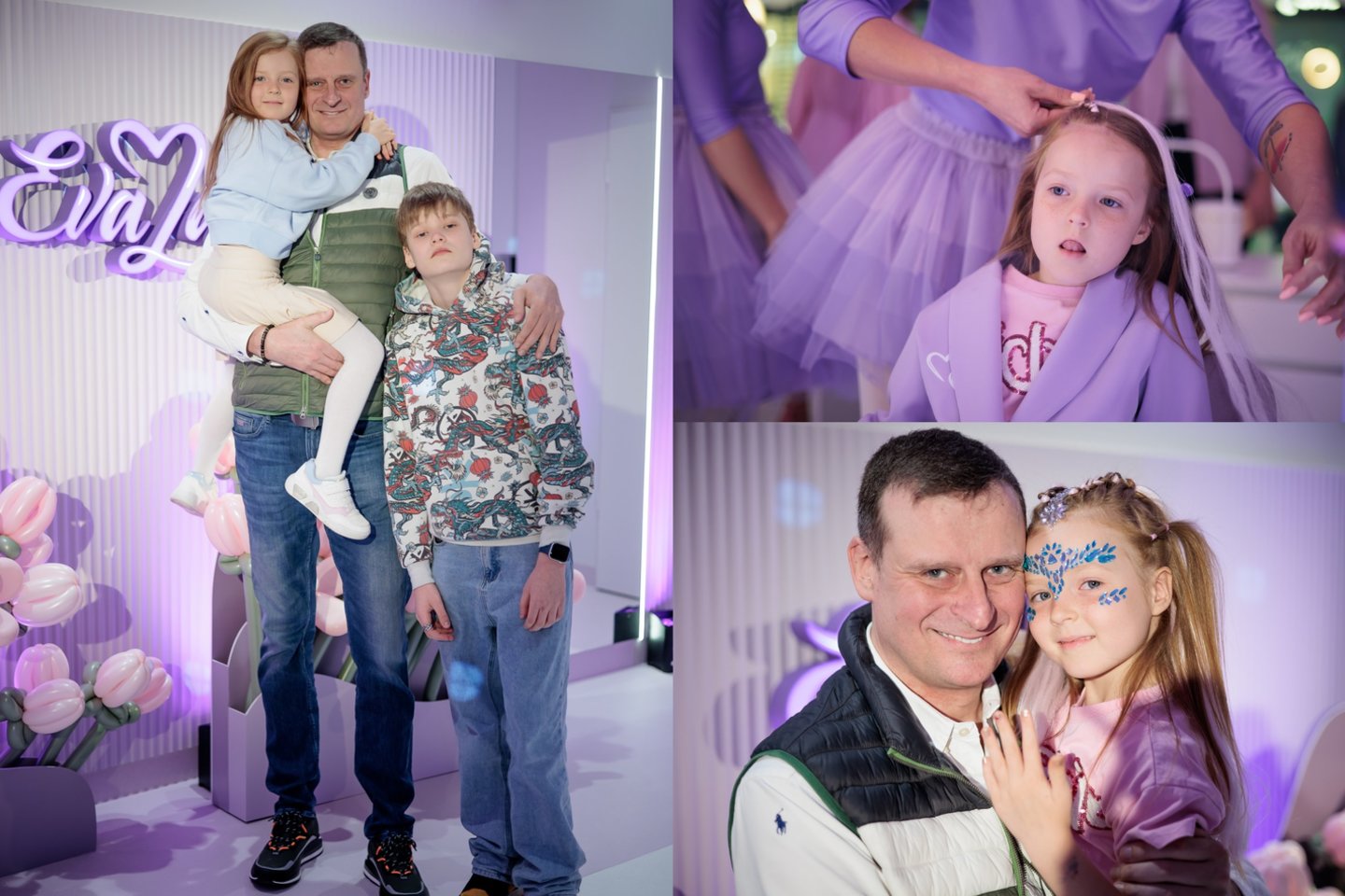 Vilniuje atidaryta mergaičių svajonių erdvė: pasipuošti dukrą atlydėjo ...