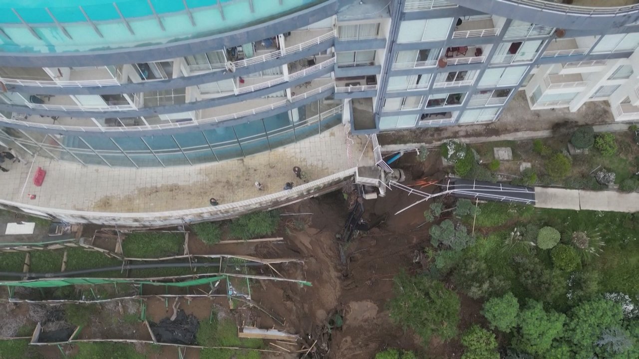 Pamatykite, ko pridirbo per naktį Čilėje pylęs lietus: prabangūs ...