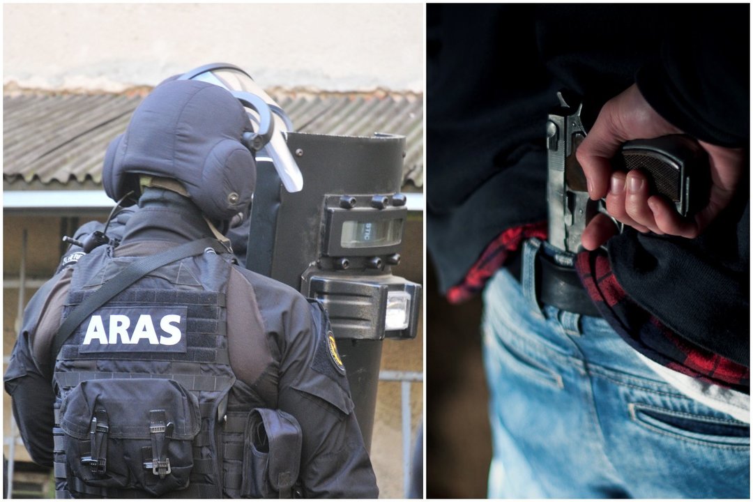 Šalčininkų r. pacientas medikams pagrasino ginklu: ant kojų buvo ...