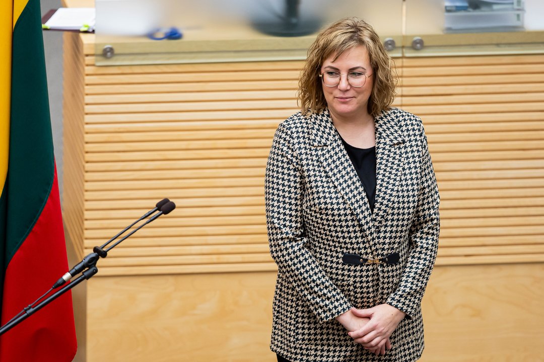 Seimo narių gretas papildė nauja parlamentarė J. Sejonienė