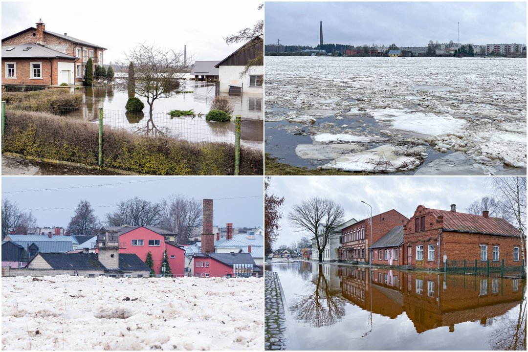 Latviją skandinęs potvynis – vienas baisiausių Baltijos šalių ...