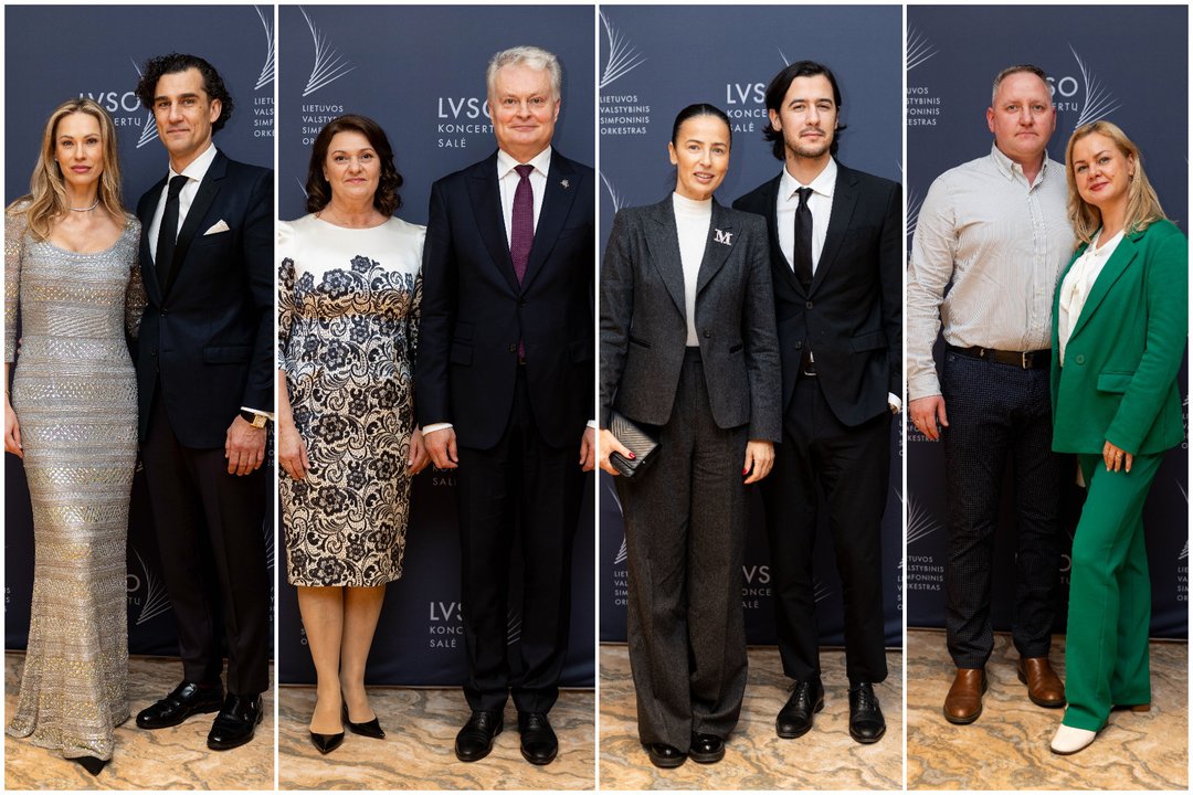 Į iškilmingą LVSO gimtadienį rinkosi garbūs svečiai: atvyko ir G ...