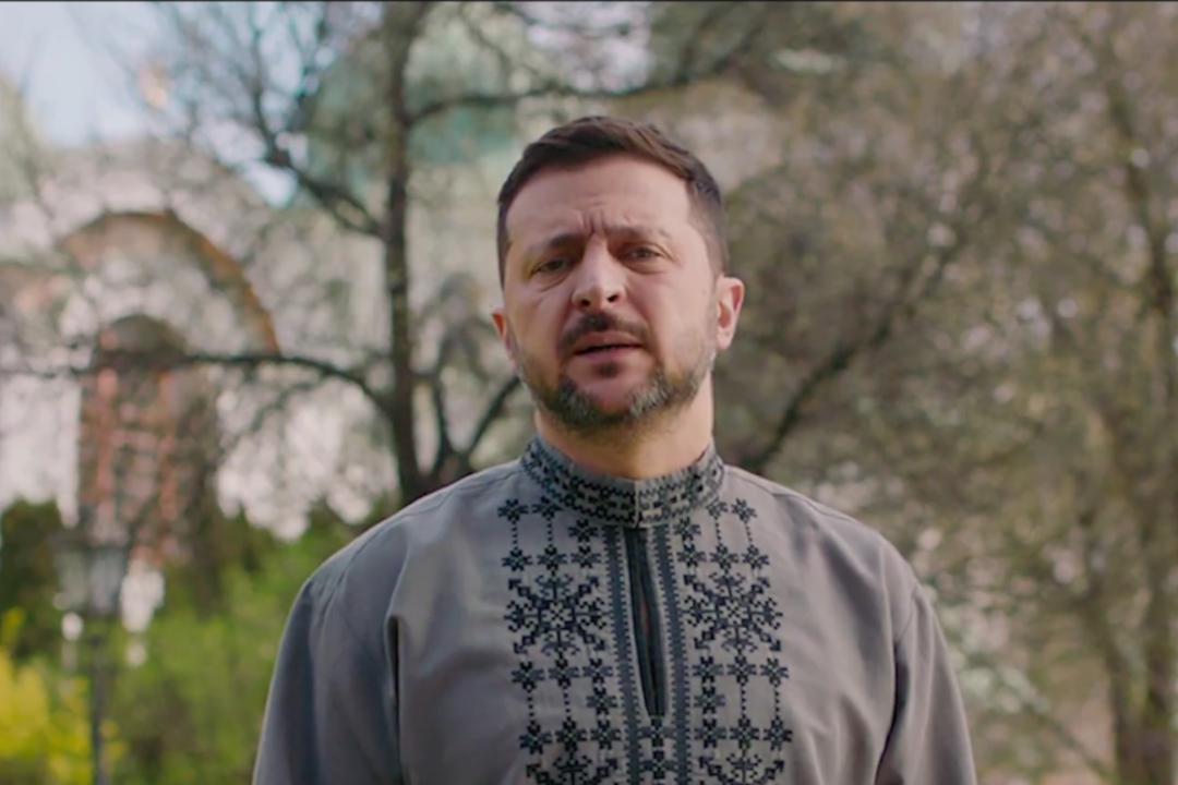 "Blogis turi savo valandą, bet Dievas turi savo dieną": viltingas V. Zelenskio kreipimasis į ...