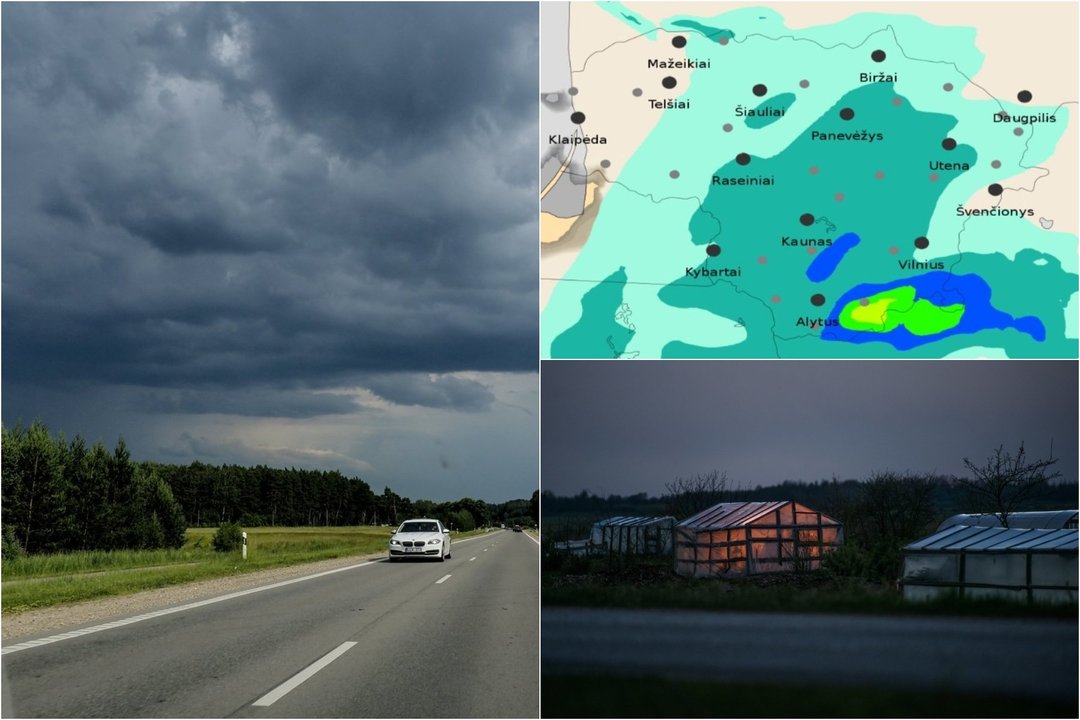 Orai Lietuvoje šiandien, orų prognozė kas valandą - Lrytas