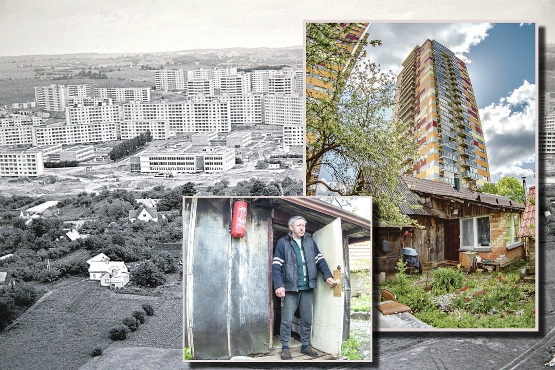 Statybos Vilniuje kaimo senbuvius įspeitė į kampą – žmonių gyvenimai pasikeitė iš esmės