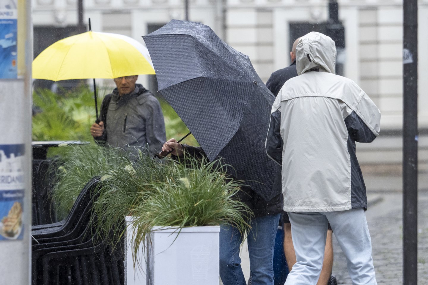 Orai ir toliau pavasario neprimins: sulauksime lietaus, gali pasigirsti vienas kitas perkūnijos ...