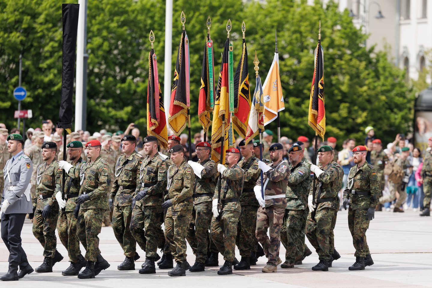 Kas yra Vokietijos brigada, kurią iškilmingai priėmėme: kiek bus karių ...