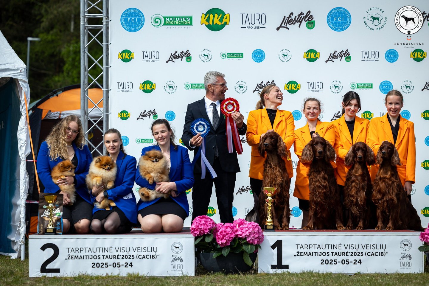 Tarptautinėje šunų parodoje pajūryje – Aliaskos malamuto iš Lietuvos ir ...