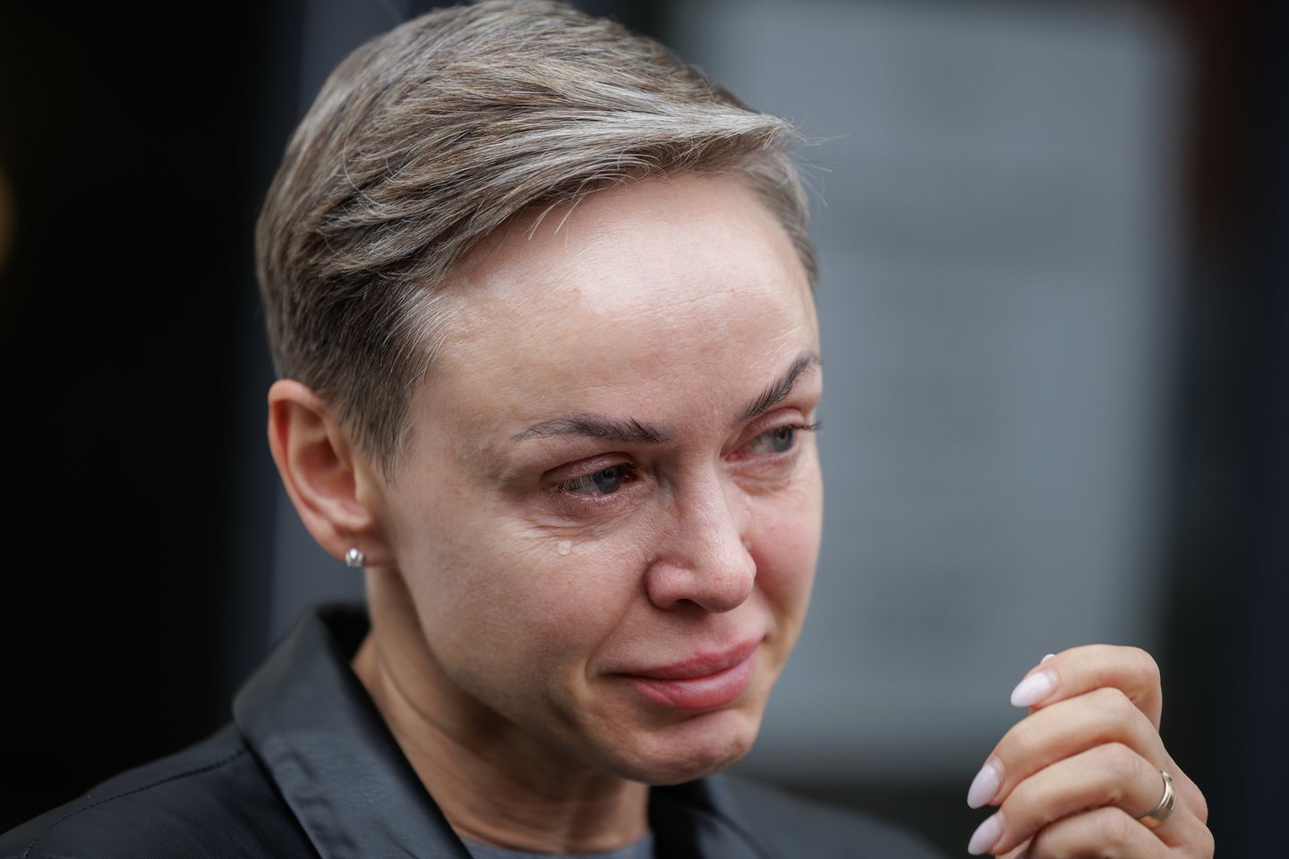 Ašaromis apsipylusi R. Petrauskytė prabilo apie paskutinį pokalbį su G ...