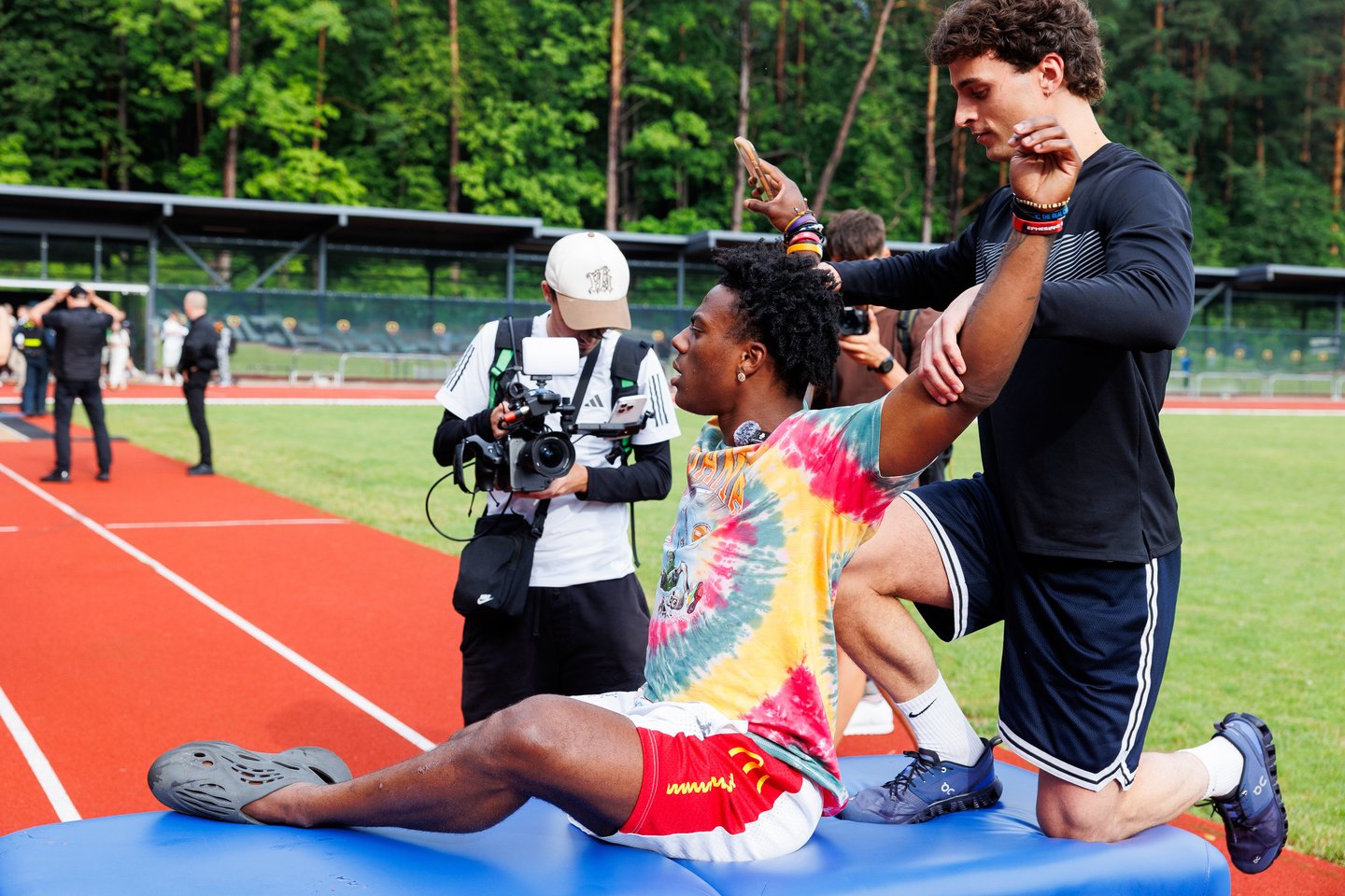 Vilniuje – IShowSpeed ir M. Aleknos susitikimas: olimpinis ...