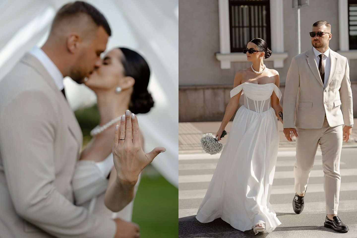 Susituokė sportininkas Žygimantas Radžius ir jo mylimoji Gabrielė