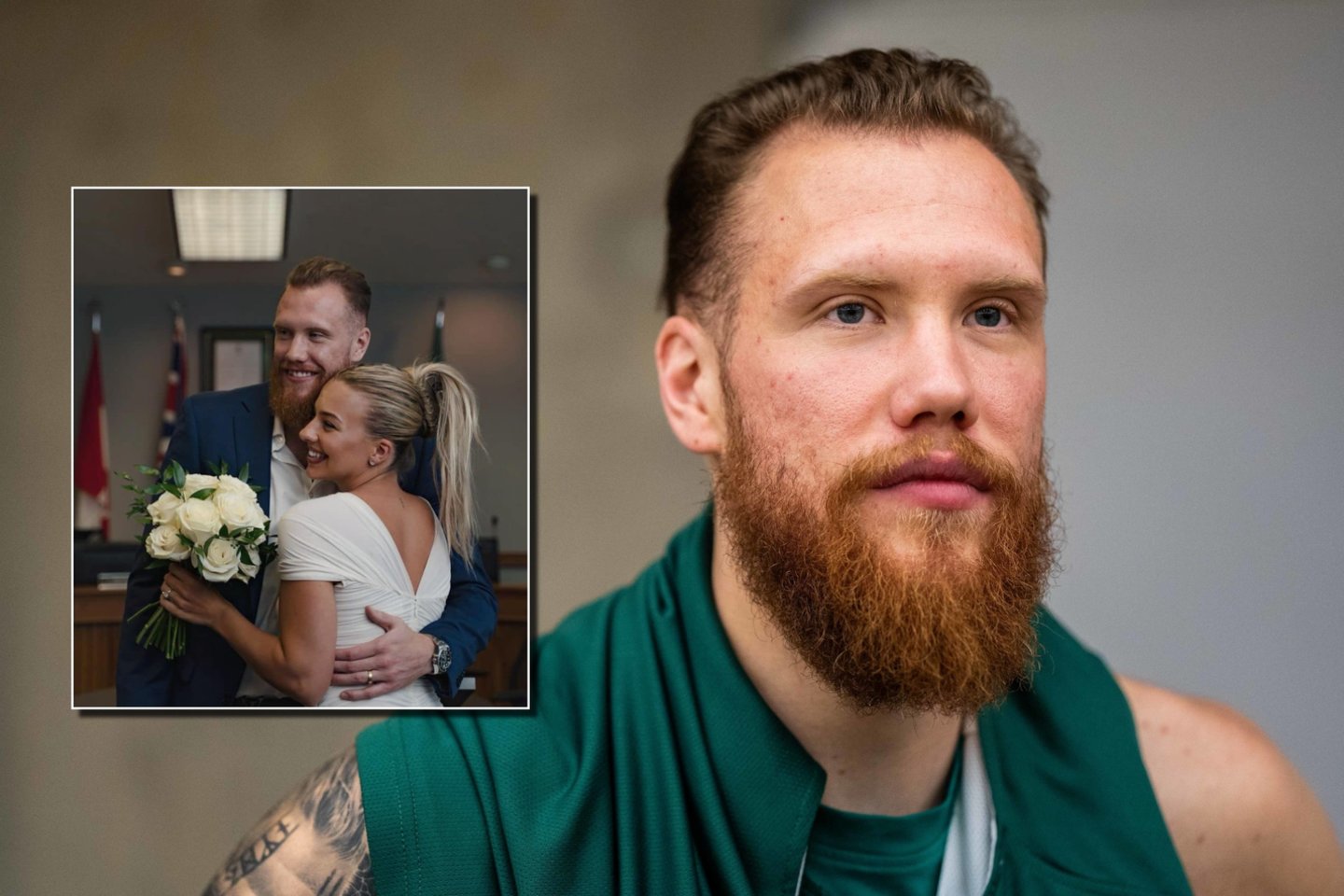 Žalgirietis Ignas Brazdeikis taps tėčiu: su žmona Jasmina laukia pirmagimio