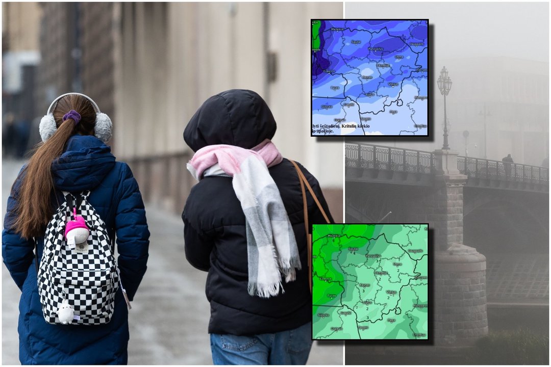 Orai Lietuvoje šiandien, orų prognozė kas valandą - Lrytas