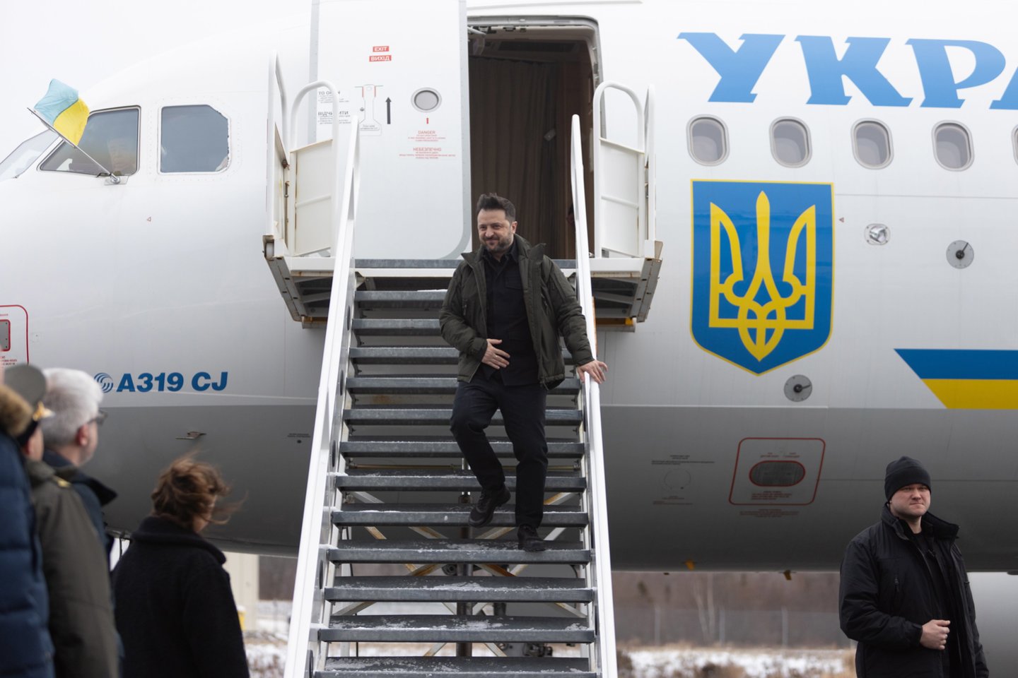 V. Zelenskio ir D. Trumpo susitikimas. Ukrainos prezidentas jau atvyko ...