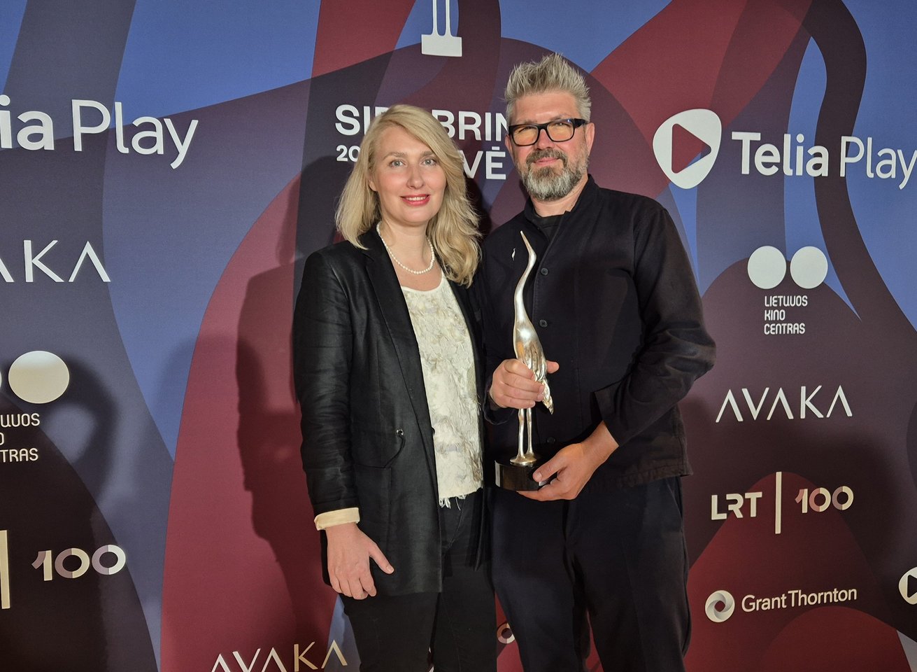 Sidabrinės gervės laureatai K. Buožytė ir V. Žukas: Tai – tarsi ...