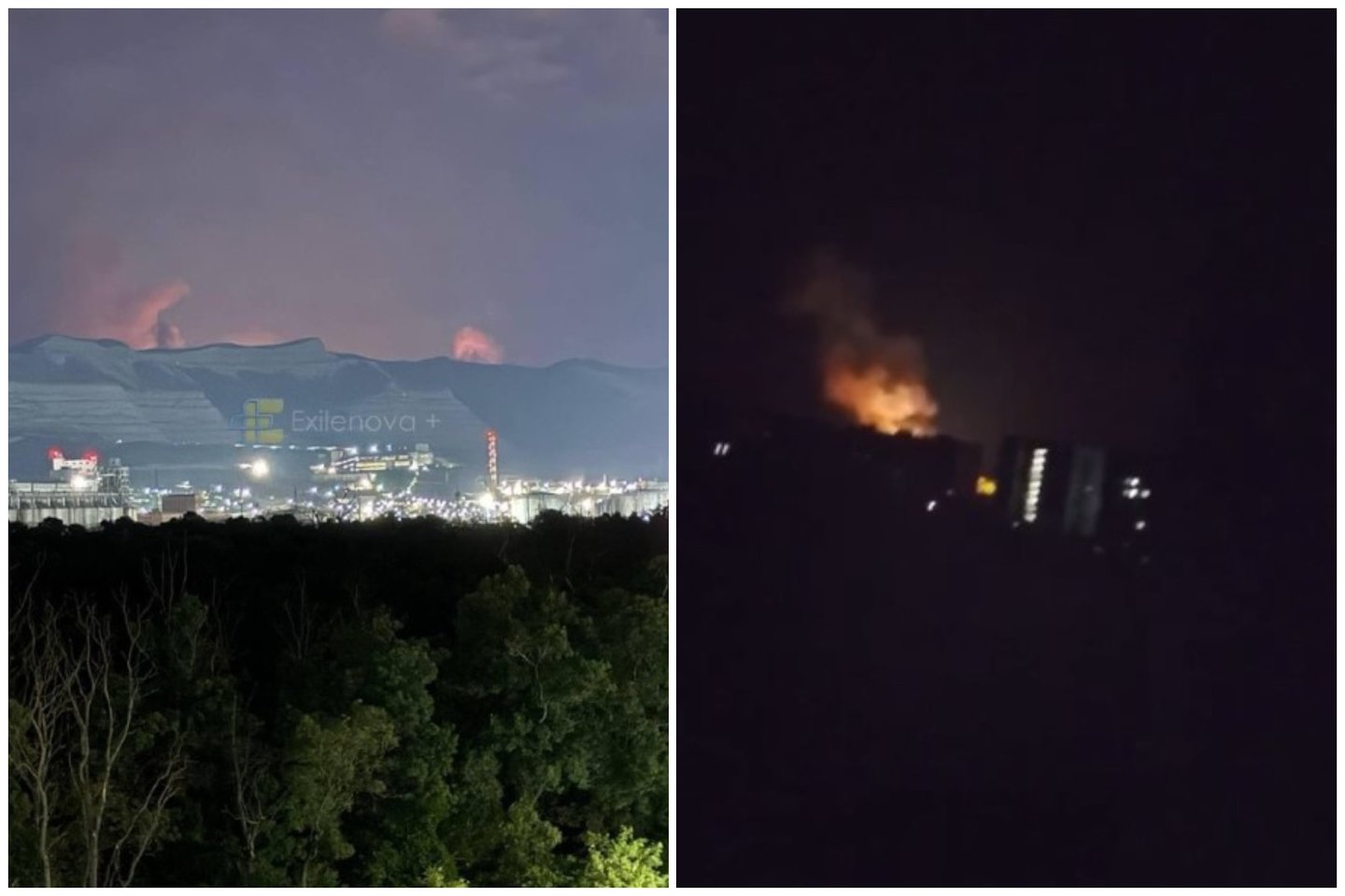 Karas Ukrainoje. Atakuota didžiausia Rusijos naftos saugykla Kaukaze ...