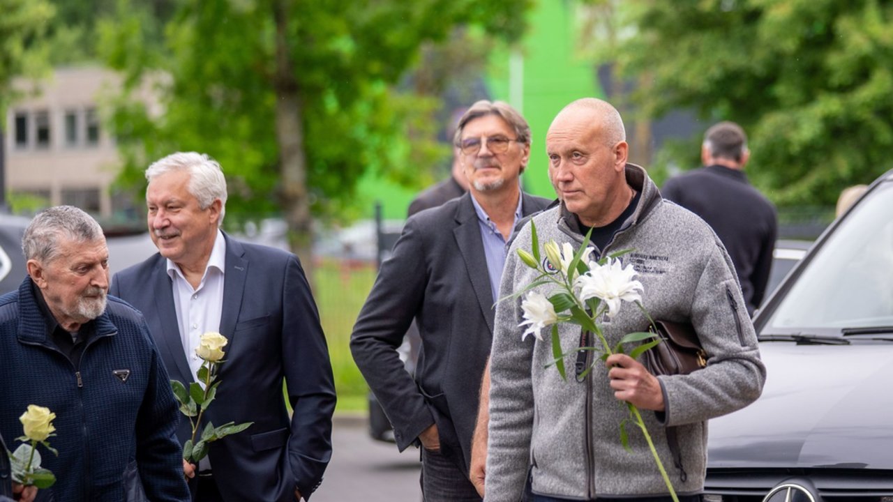 V. Garastą vienu iškiliausių žmonių vadinęs R. Kurtinaitis: davė ...